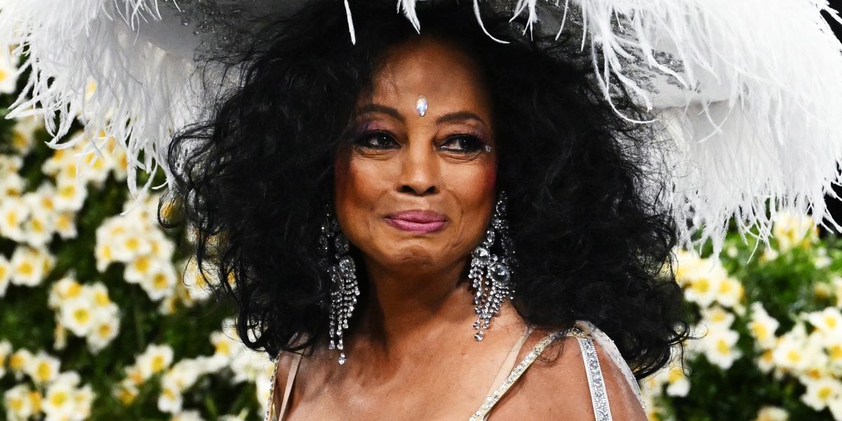 Diana Ross Makes a Grand Return at the 2025 Met Gala in a 'Family Gown ...