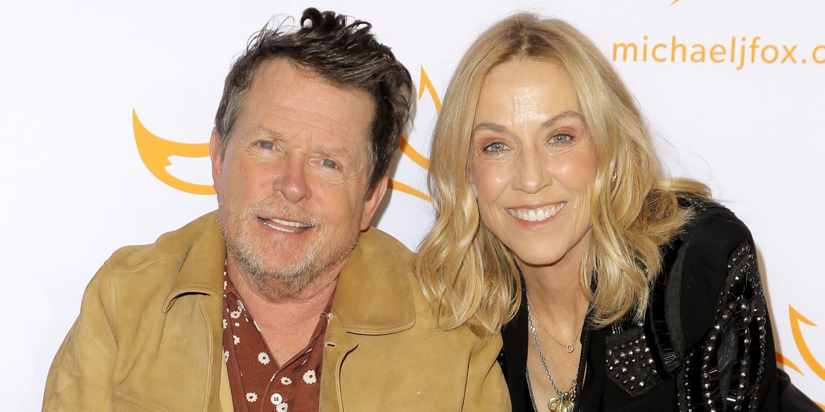 Michael J. Fox Poses with Sheryl Crow at "A Country Thing Happened on ...